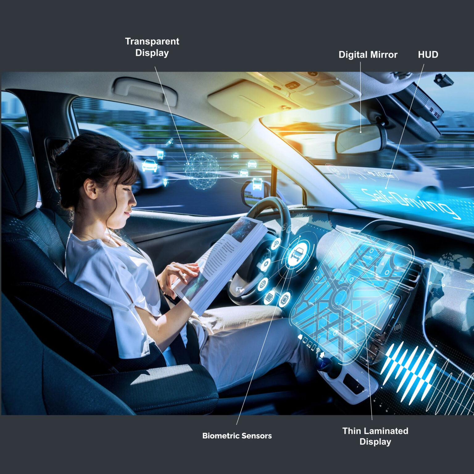 Automotive - VueReal - Micro-LED technology